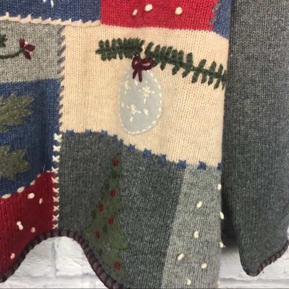 Talbots | Sweaters | Talbots Lambswool Christmas Sweater 1760 | Poshmark